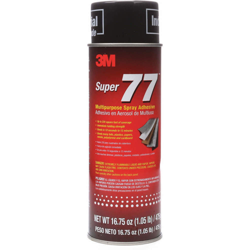 3m Super 77 | 3MA23 | Adhesive Spray 16.75 Ounce Can