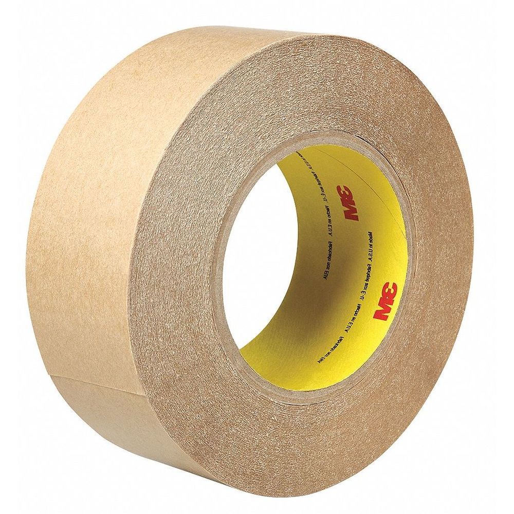 3m 9086 | Paper Double Sided Film Tape, Acrylic Adhesive, 7.50 mil ...