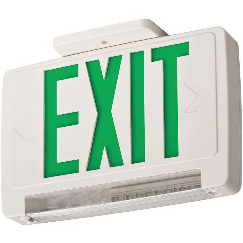 Lithonia Lighting LHQM LED R HO | 4ZDA7 | Exit Sign With Emergency ...