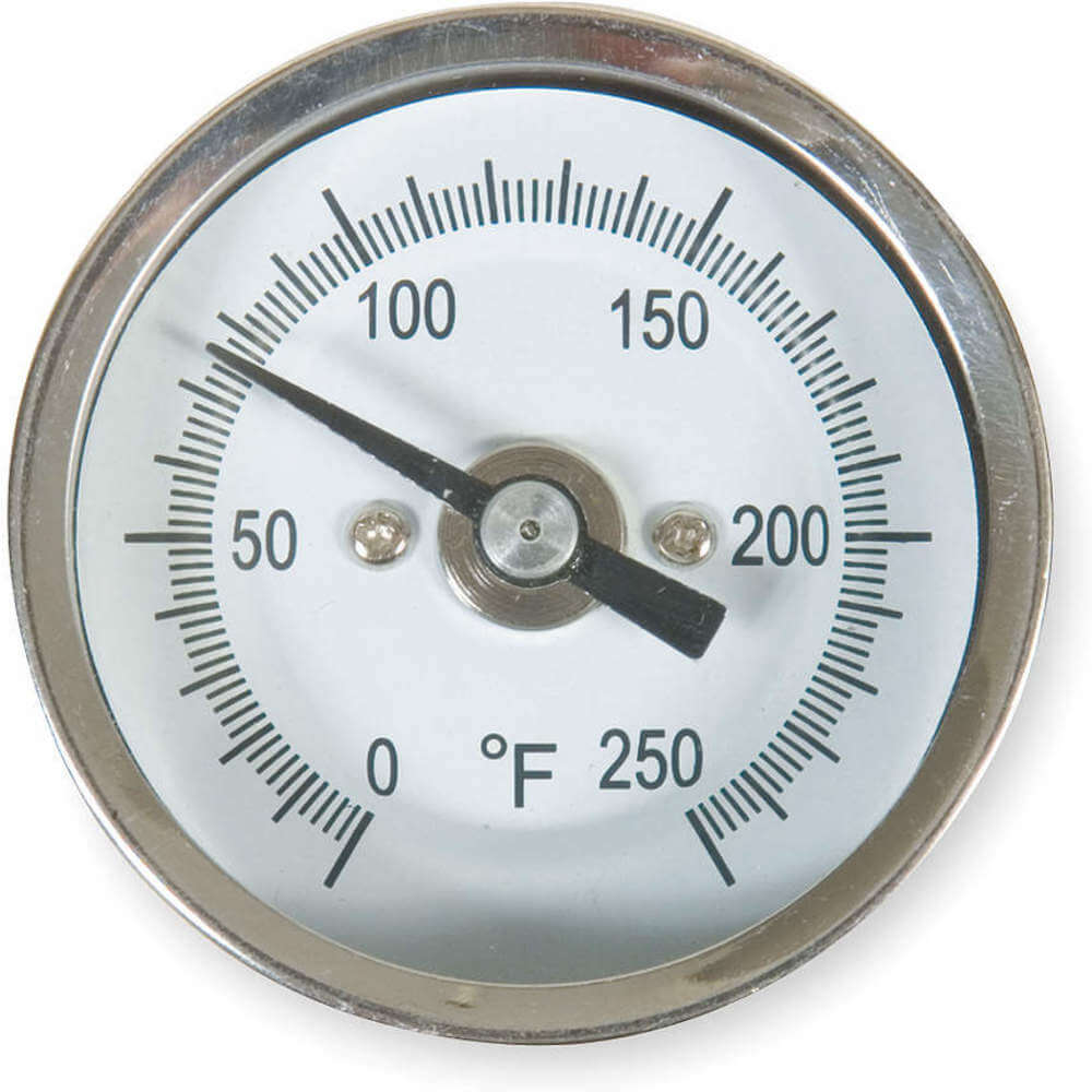 1NGA8 | Bimetal Thermometer 3 Inch Dial 0 To 250f | Raptor Supplies ...
