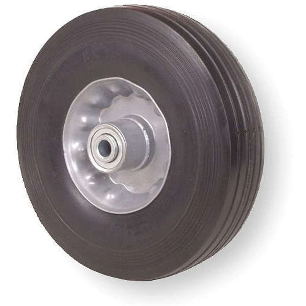 1NXB9 | Solid Rubber Wheel 8 Inch 250 Lb | Raptor Supplies Worldwide