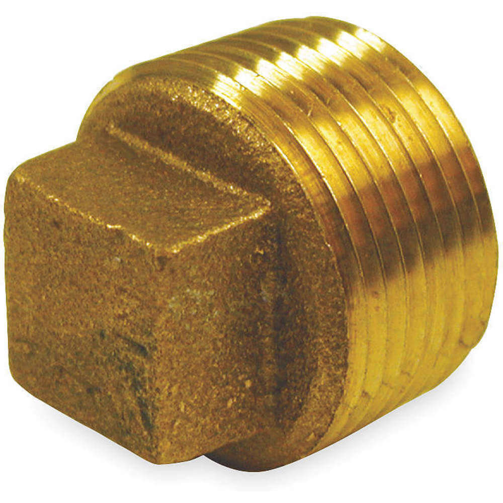 Approved Vendor 1VFT6 | Cored Plug Red Brass 2 1/2 Inch 150 Psi