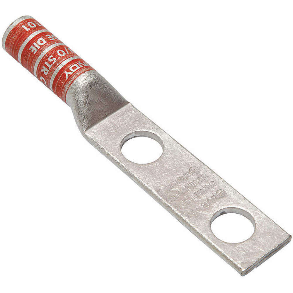 Burndy YA272N | 22C349 | Long Barrel Cu Lug 2 Hole 3/0 Awg