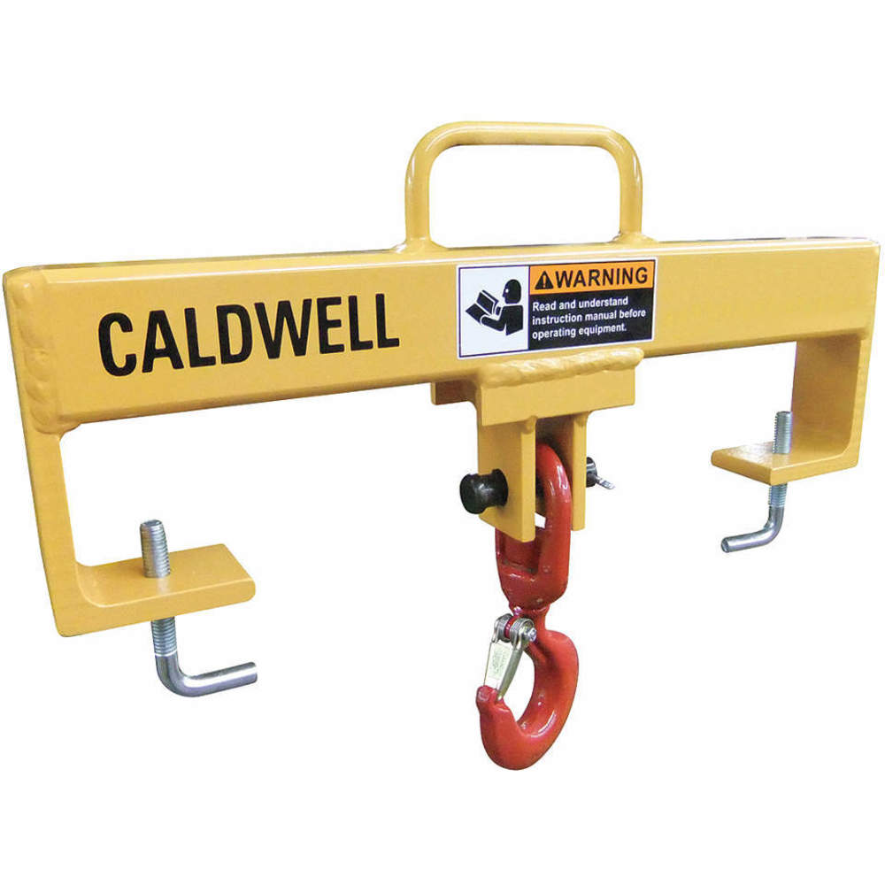 Caldwell 10S-5-24 | 41D515 | Forklift Beam Swivel Hook Capacity 10000 ...