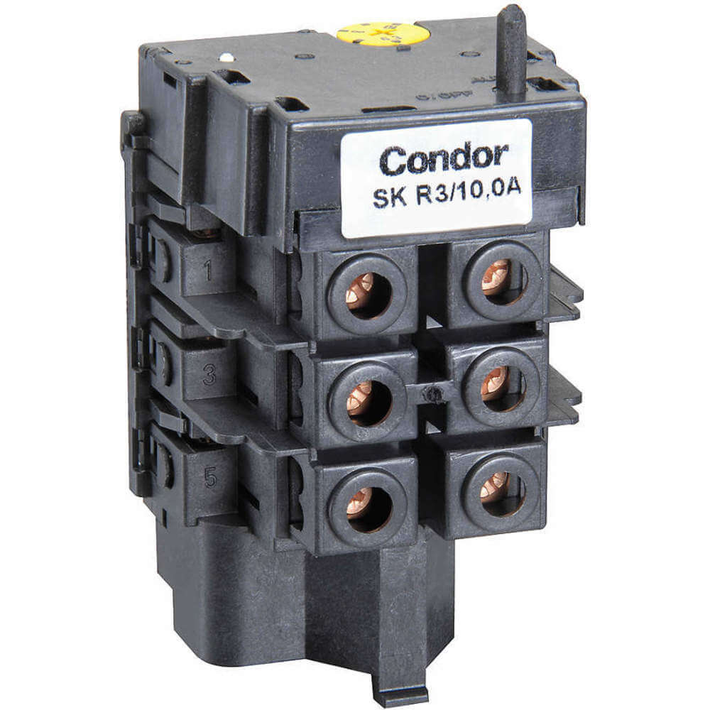 Condor SK-R3/6.3 | 12T096 | Thermal Overload 4 to 6.3A 3-Phase MDR3 ...