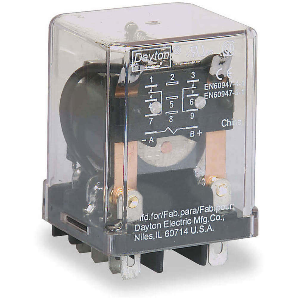 Dayton 1EJC6 | Relay Power Dpdt 24vdc Coil Volts
