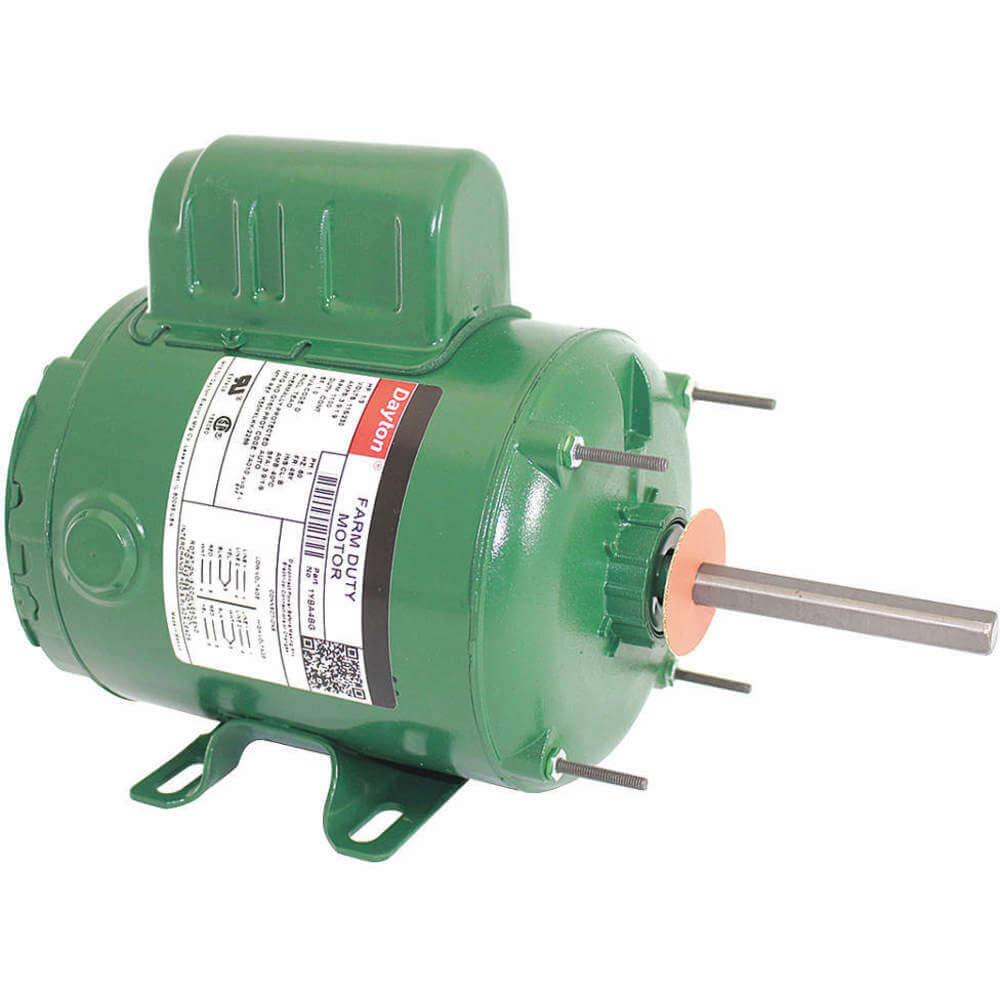 Dayton 1YBA4BG | 1YBA4 | Poultry Fan Motor Psc Teao 1/3 Hp 1100 Rpm ...