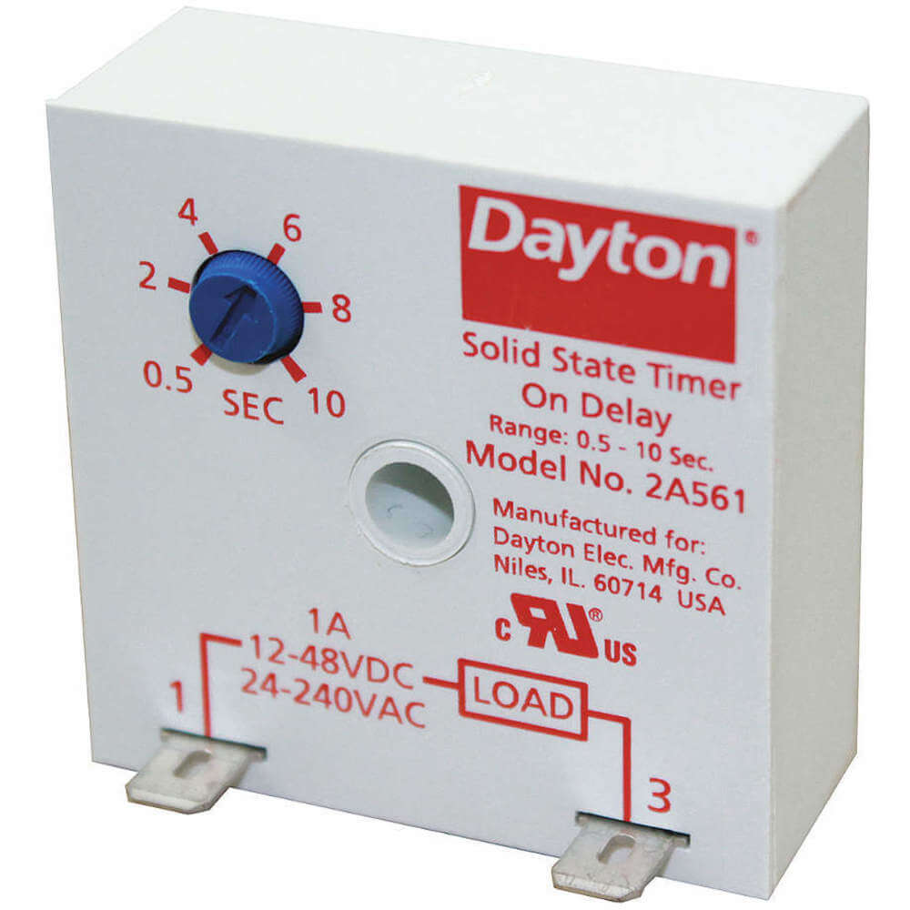 Dayton Solid State Timer Relays