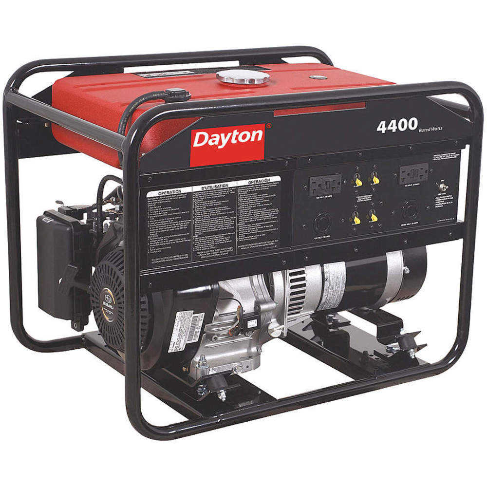 Dayton GEN-6000-0GH0 | 2ZRP8 | Portable Generator Rated Watts 5000 ...