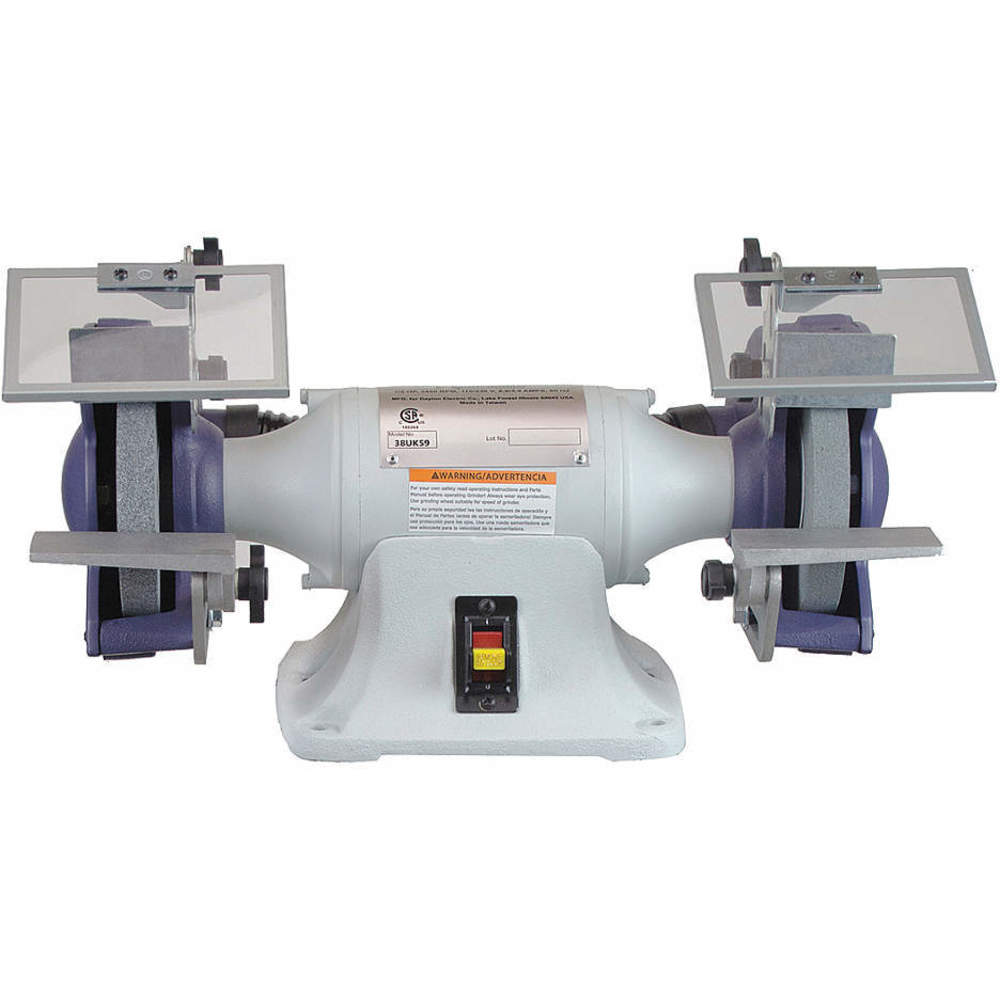 Dayton 2LKR9 | Bench Grinder, 3/4 HP, for Wheel Diameters up to 8 ...