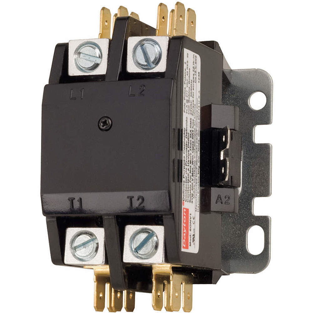 Dayton 6GNY7 | Definite Purpose Contactor 24VAC 25A 2P Open | Raptor ...