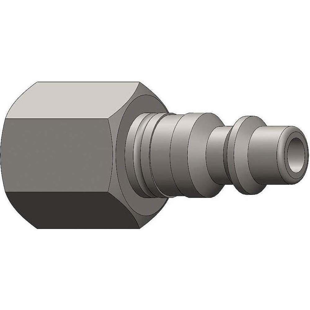 Dixon D2F2 | 5CGV6 | Threaded Plug, NPTF Thread, 1/4 Inch Thread, Steel ...