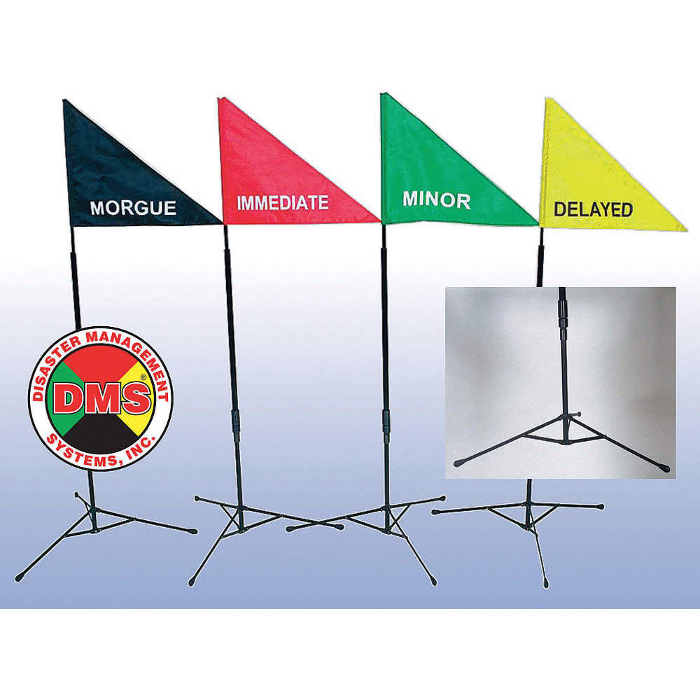 Dms DMS 05302 | 38E570 | Incident Command Flag Kit 8 Flags