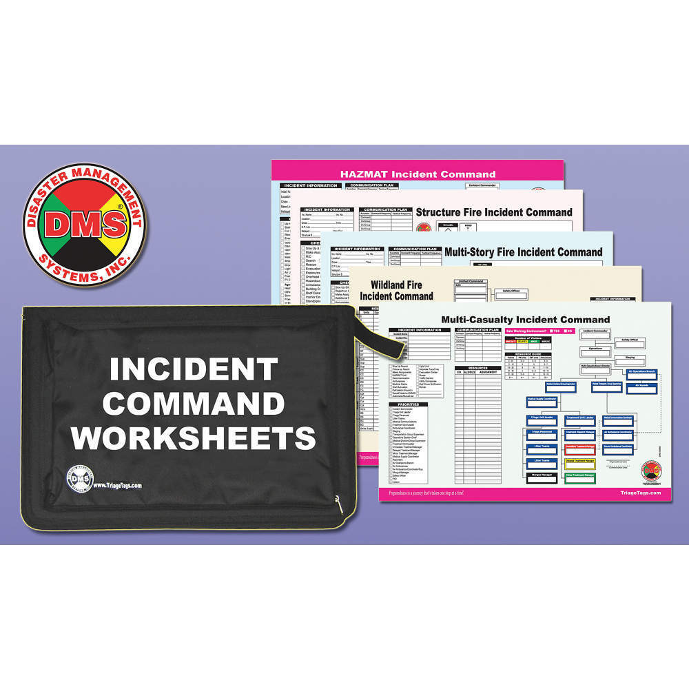 Incident Command and Triage Supplies