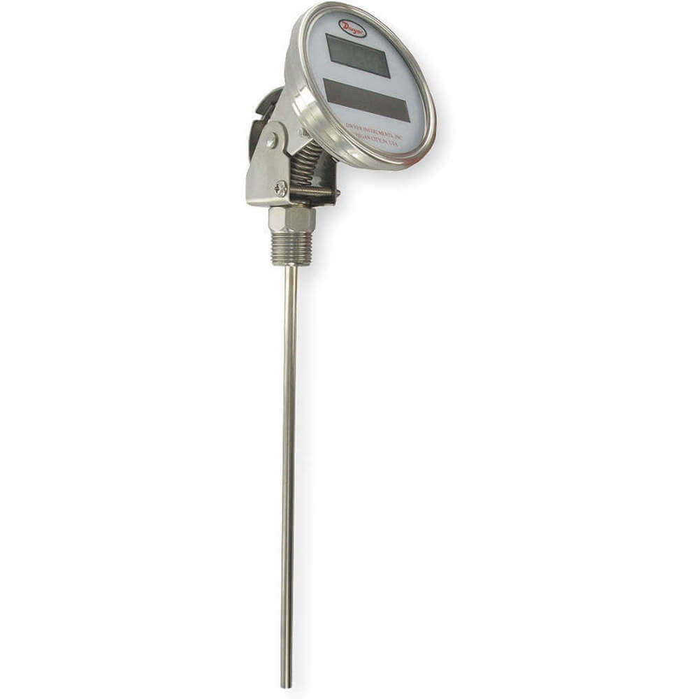 DWYER INSTRUMENTS DBT Series Digital Solar-Powered Bimetal Thermometers ...