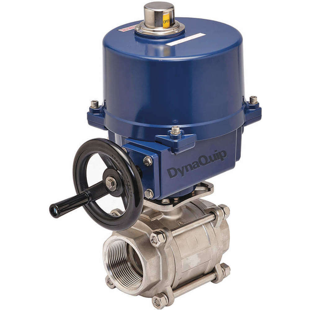 Dynaquip Controls Electronic Ball Valve Stainless Steel Dynaquip Controls Electronic Ball Valve Stainless Steel