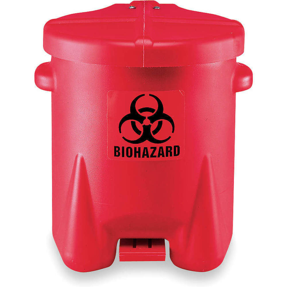 Eagle Biohazard Step On Waste Container | Raptor Supplies Worldwide