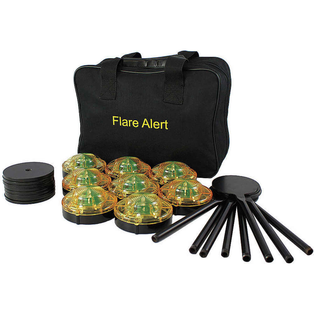 Flarealert B3GBP2 | 29DX93 | Led Road Flare Kit 1 Watt Green
