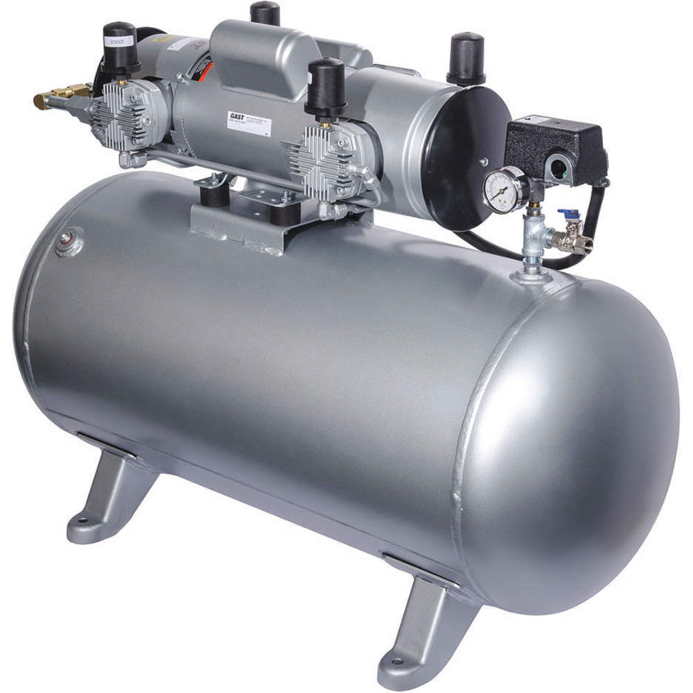 Gast 8LDF-46T-M850X | 26JY09 | Piston Air Compressor 2 Hp 110/220v