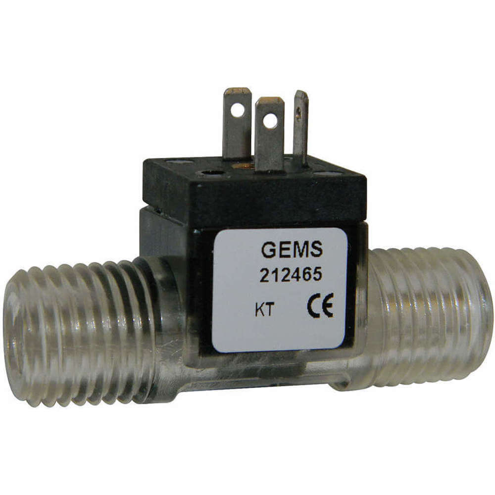 Gems Sensors FT-110 173931 | Flow Rate Sensor Turbine 1.3 Gpm Max ...