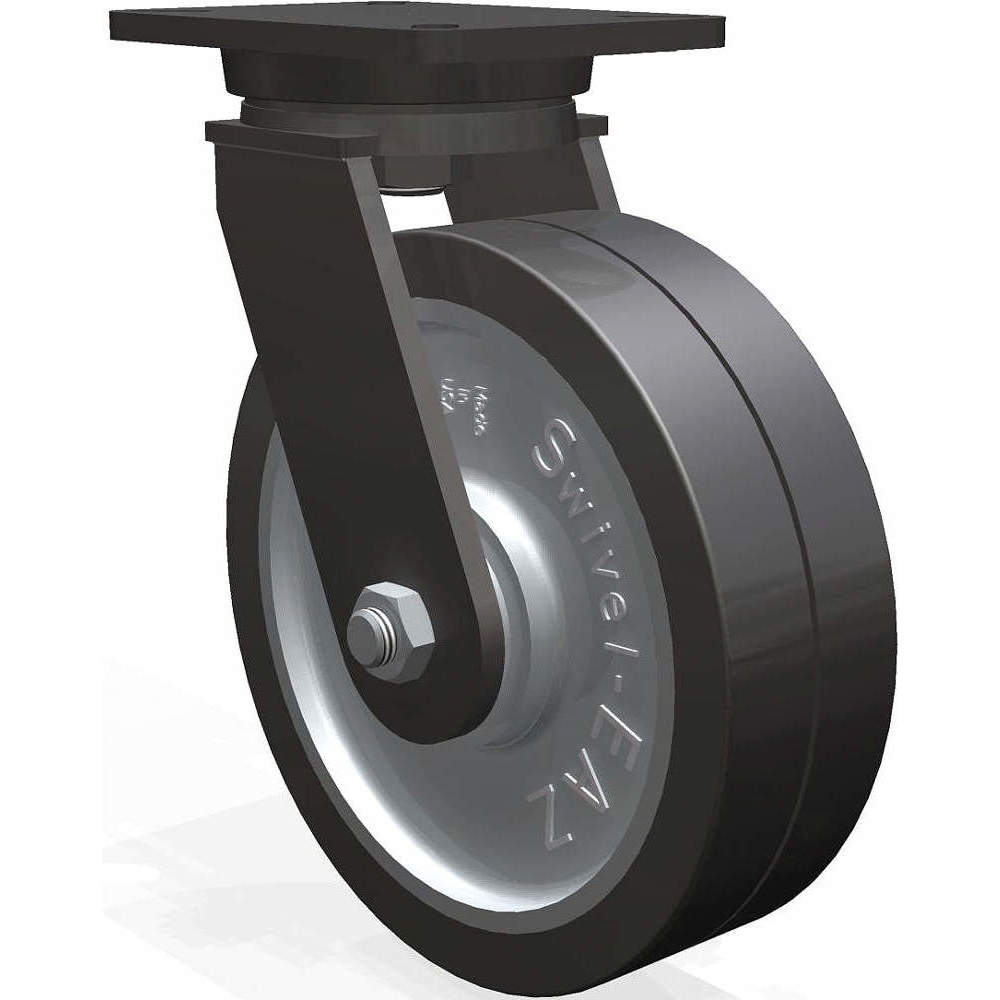 Hamilton R-CH-83SWF | 49H571 | Rigid Plate Caster 8 In Diameter 4000 Lb ...