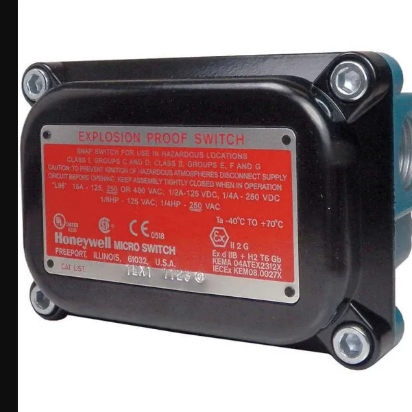 Honeywell EX-AR | 12U982 | Explosion Proof Limit Switch Top Actuator