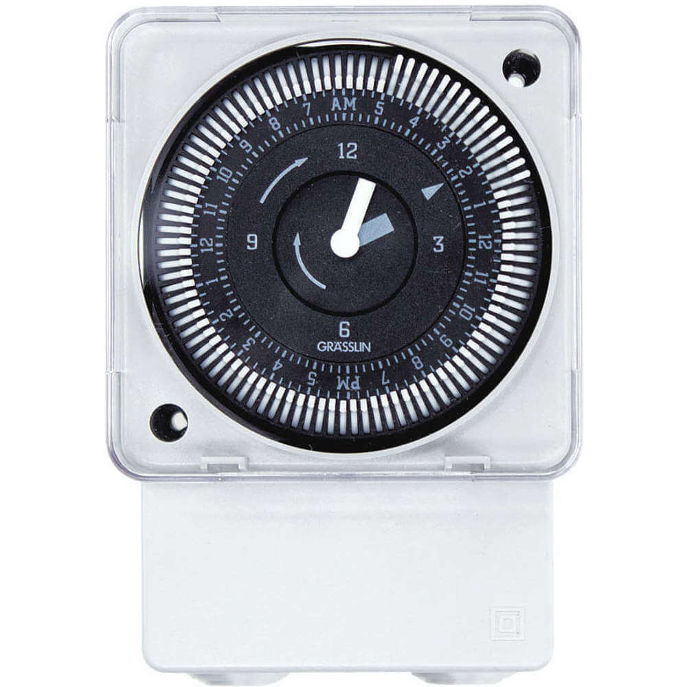 Intermatic MIL72AQTUZ-240 | 20XF49 | Electromechanical Timer 24-hour ...