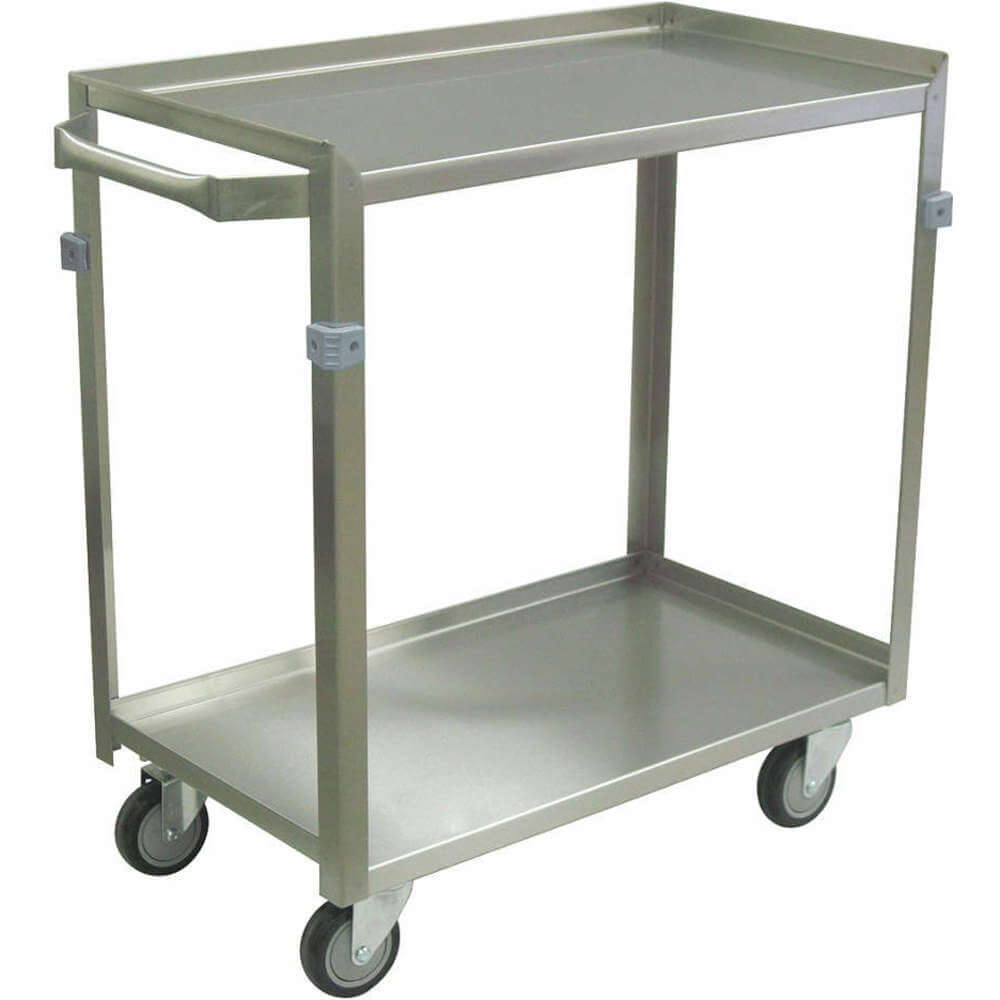 Jamco ZF236-U4-AS | 16D065 | Utility Cart Stainless Steel 40 Lx23 W 600 ...
