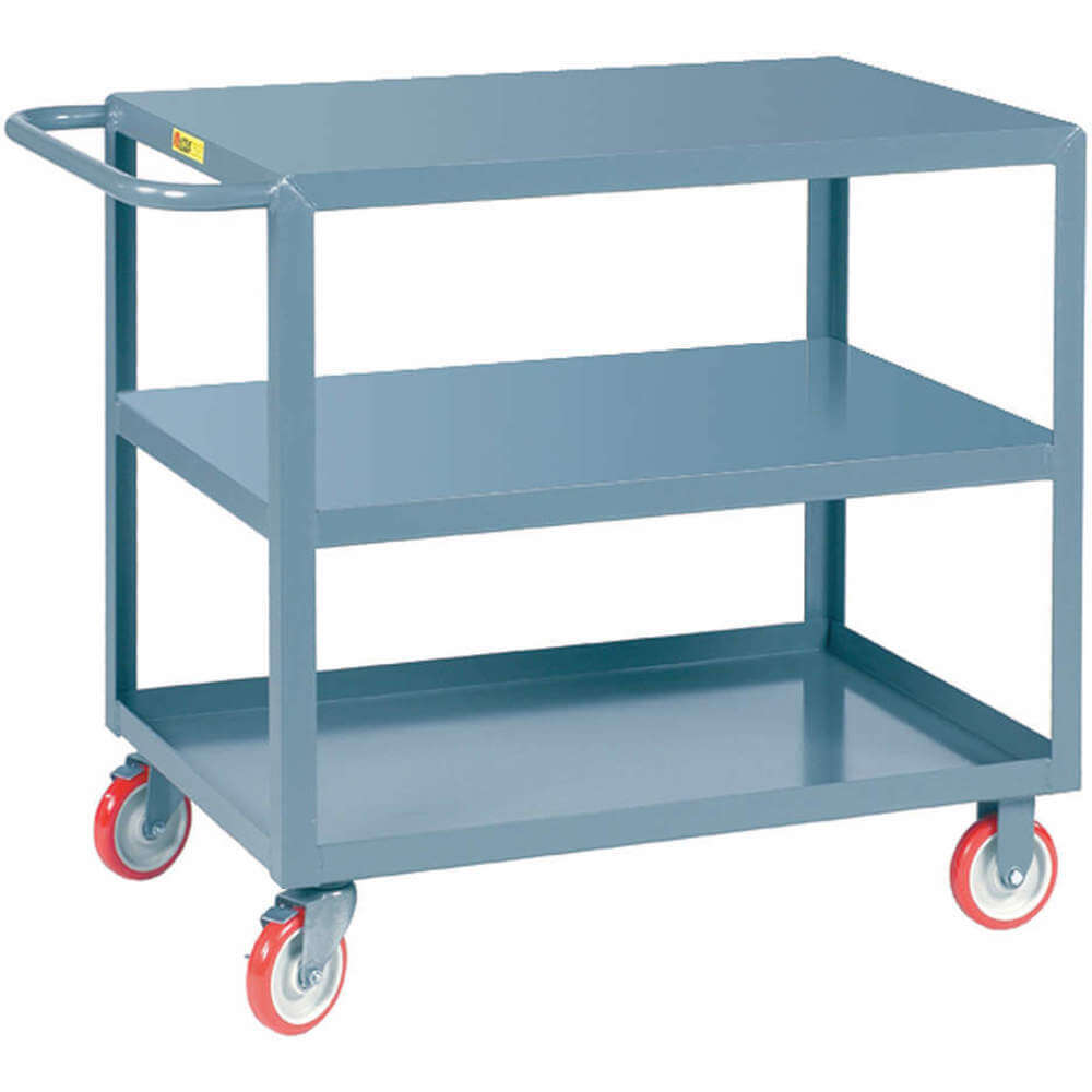 Little Giant LG-2448-BRK | 8AE96 | Utility Cart Steel 54 Length x 24 W ...