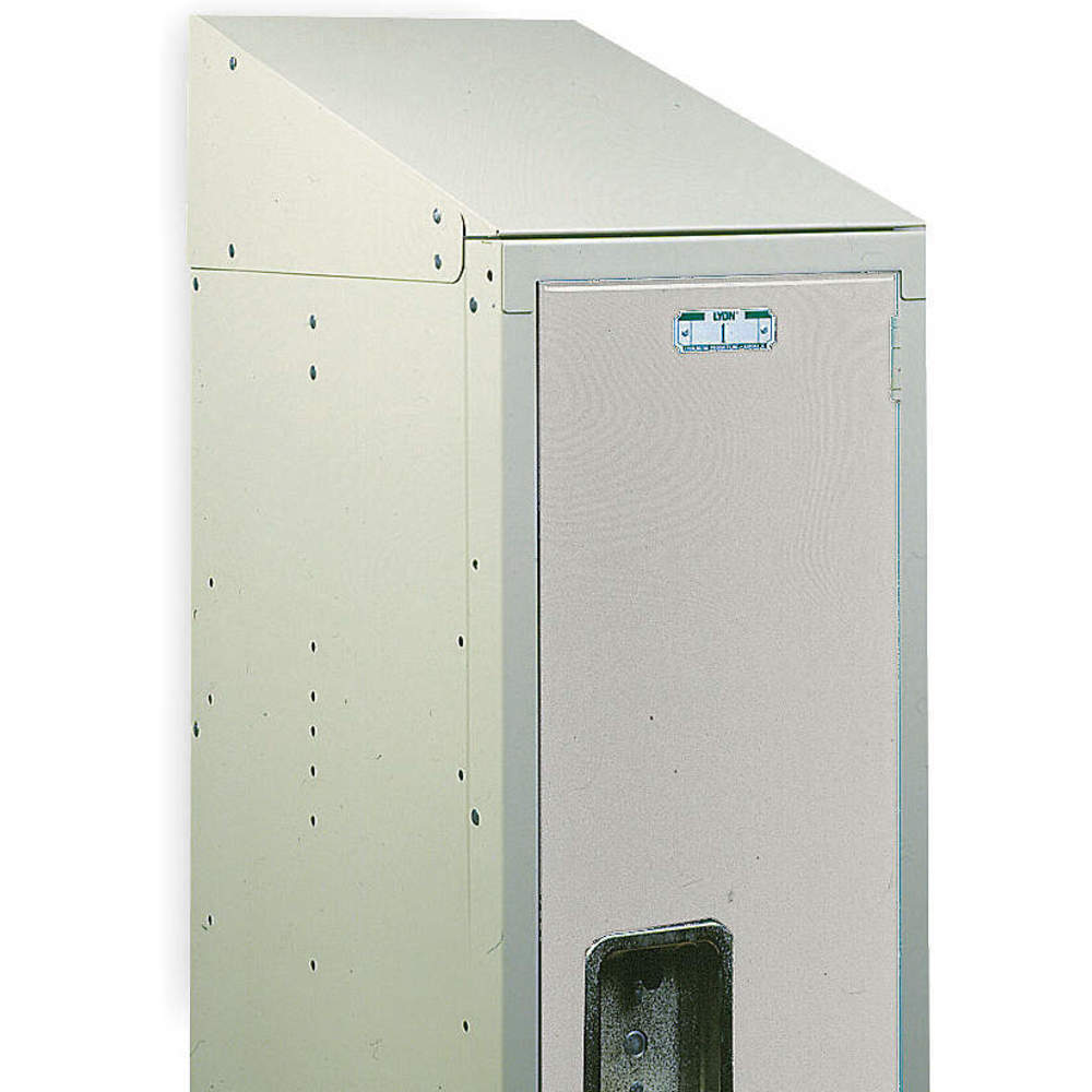 Lyon PP5830 | Locker Slope Top Kit, Size 12 x 12 Inch, Putty | 5JV11 ...