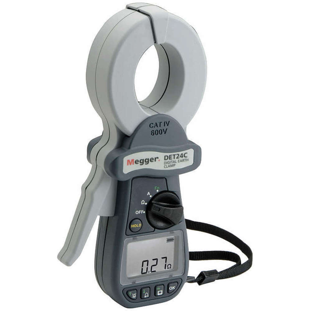 Megger DET14C | 6MRN4 | Clamp On Earth Resistance Tester 1500 Ohm ...