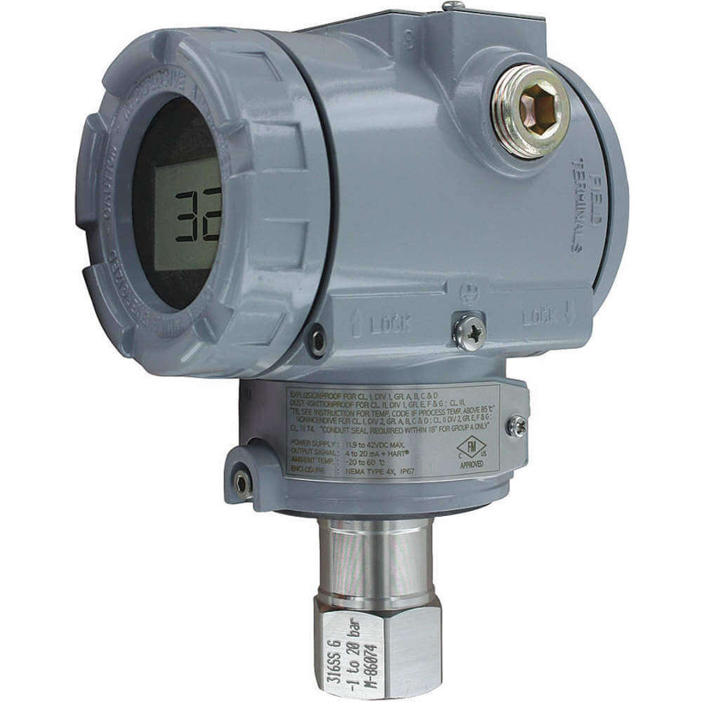Digital Pressure Vacuum Gauges with Transmitters