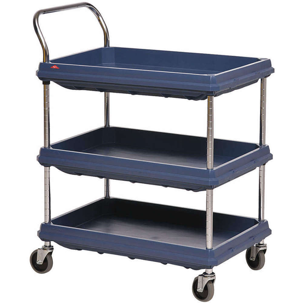 Metro MY1627-34G | Utility Cart 400 Lb Load Capacity 3 Shelves | 29JU30 ...