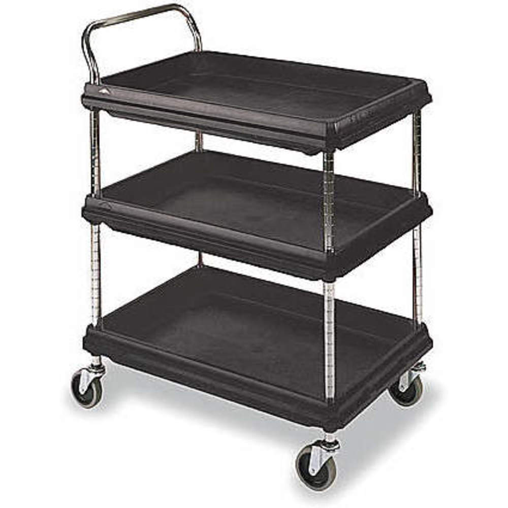 Metro MY1627-34G | Utility Cart 400 Lb Load Capacity 3 Shelves | 29JU30 ...