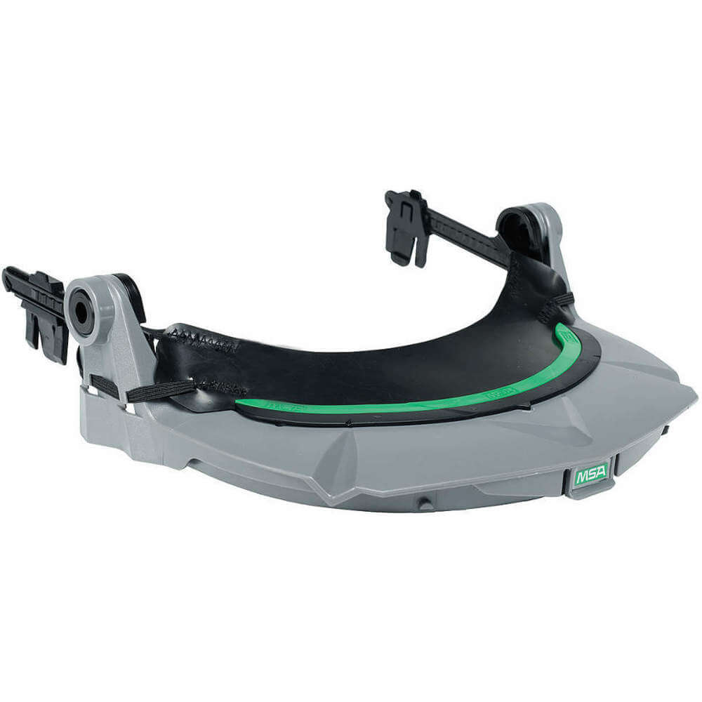 MSA 10121266 | Faceshield Frame Slotted Cap Plastic Black | 12V756 ...