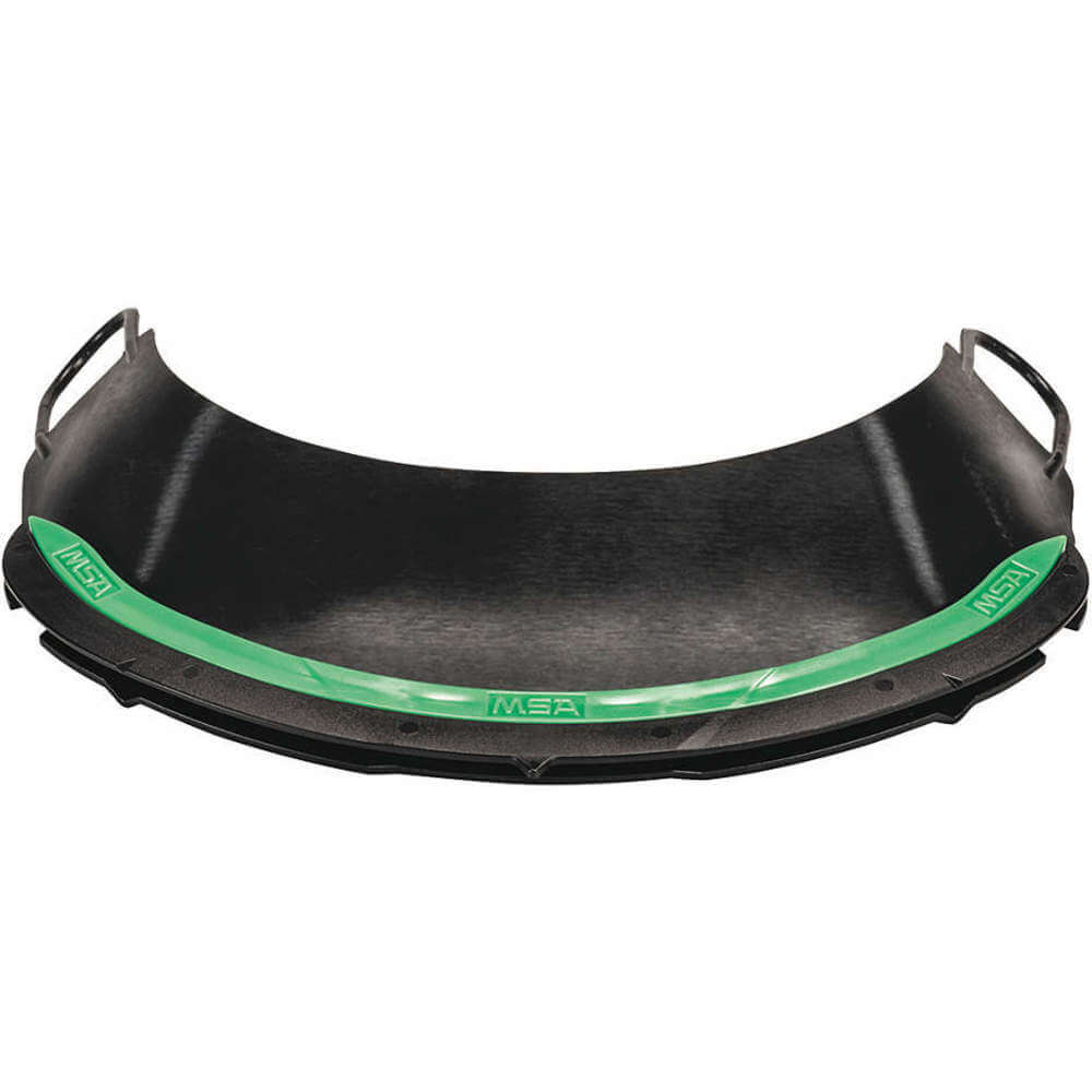 MSA 10121266 | Faceshield Frame Slotted Cap Plastic Black | 12V756 ...