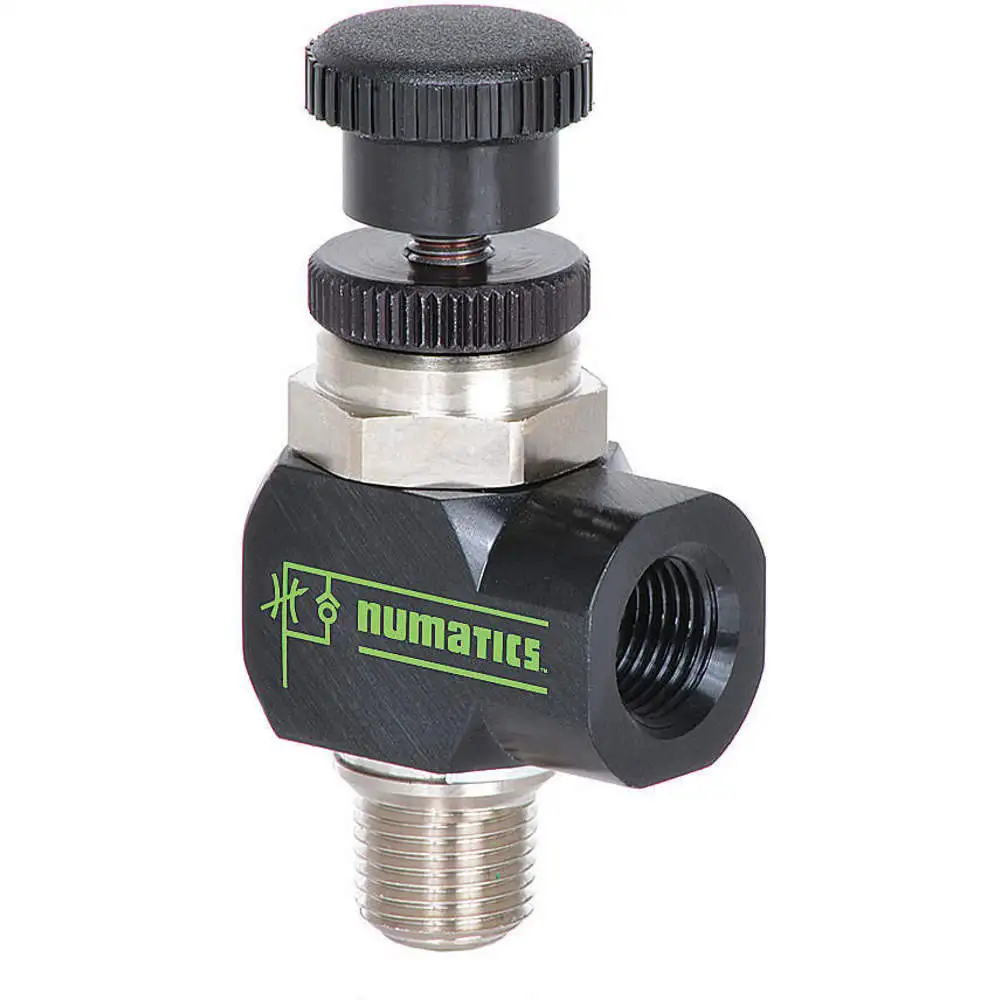 Numatics 1FCTN | 36VJ38 | Flow Control Valve, Swivel, 1/8 Inch NPT, 1/8 ...