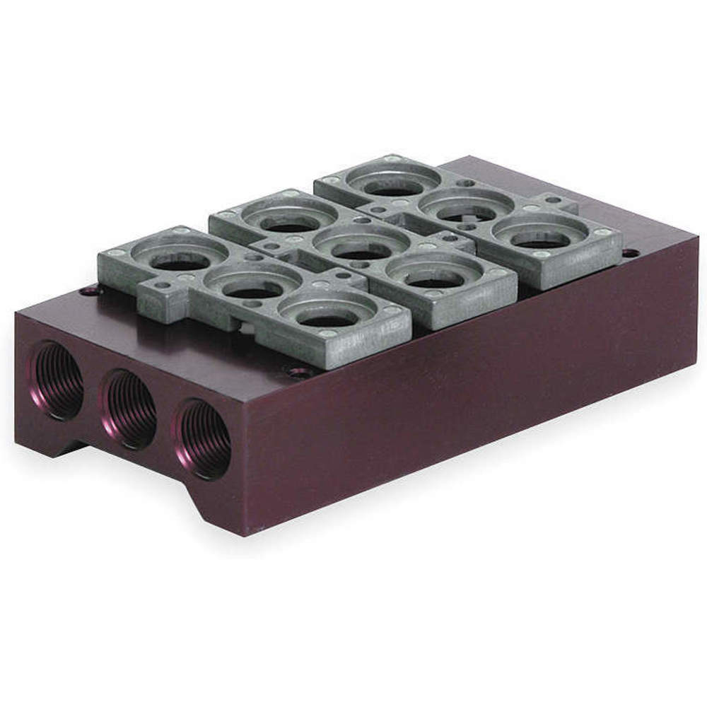Numatics 206-1761 | 3JCV6 | Manifold Block 3 Stations 3/8 Npt | Raptor ...