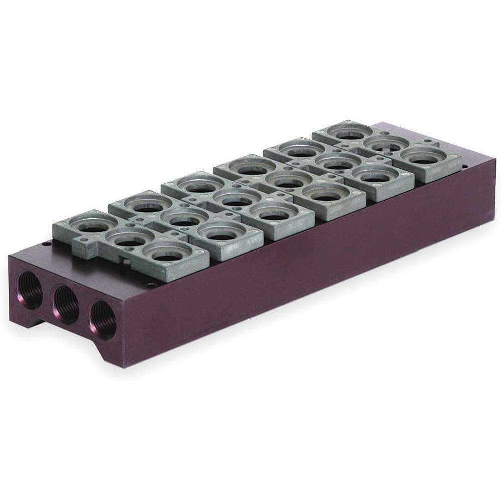 Numatics 241-151 | 3JDF1 | Manifold Block 6 Stations 1/4 Npt | Raptor ...
