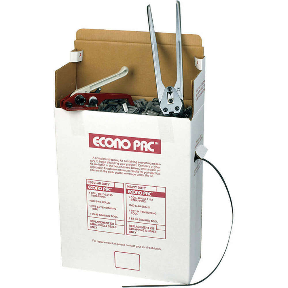 Pac Strapping Products Plastic Strapping Kit | Raptor Supplies Worldwide