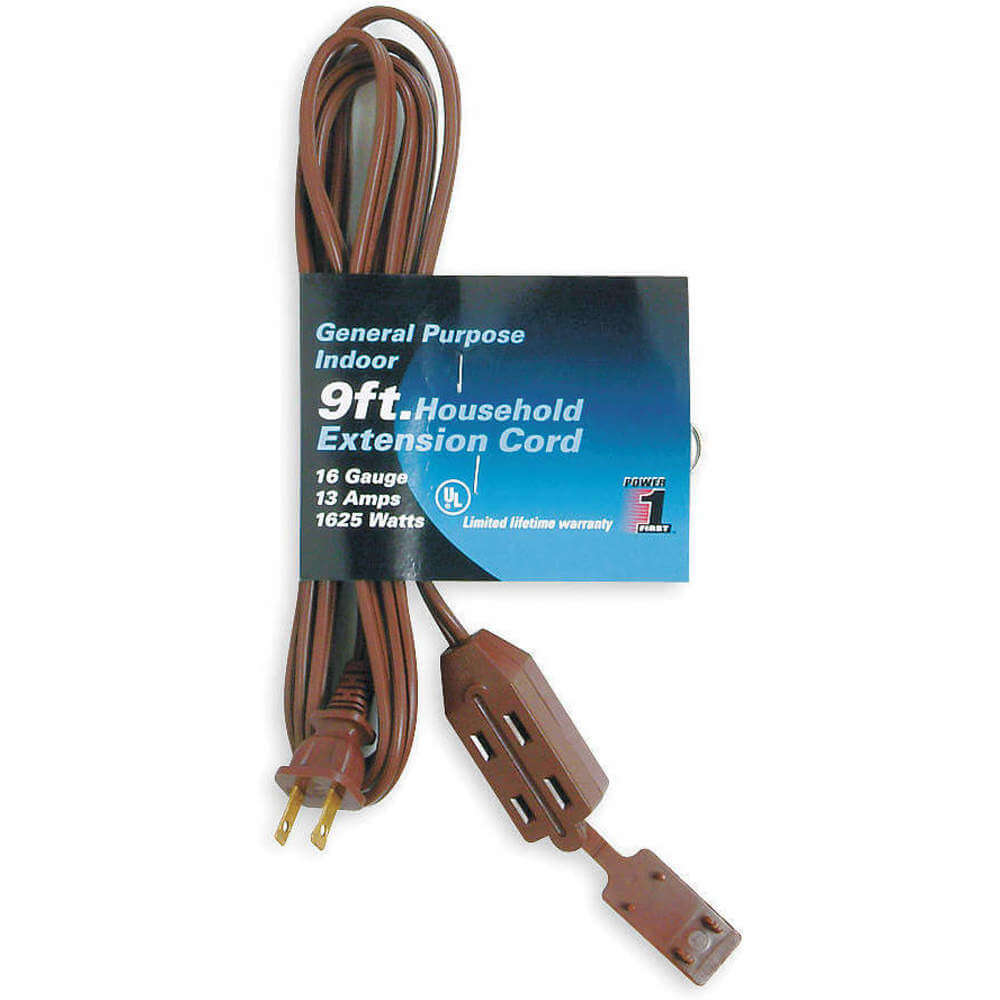 Power First 1FD68 | Extension Cord 9 Feet | Raptor Supplies Worldwide
