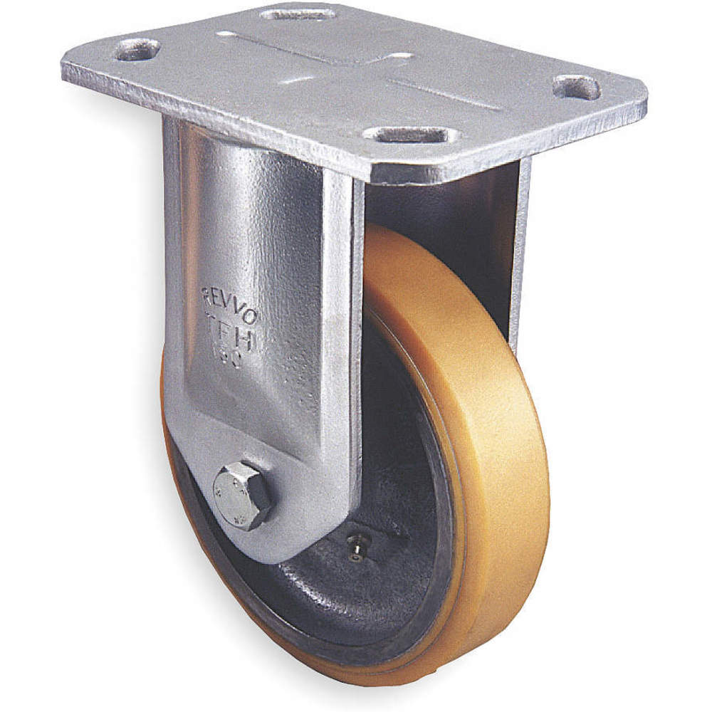 Revvo TFP150PT2HT22 | Rigid Plate Caster 1600 Lb 6 Inch Dia. | 4W706 ...