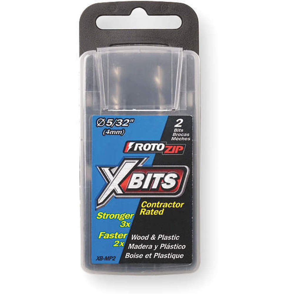 Rotozip XB-MP2 | 2PPY5 | Multipurpose x Bit High Speed Steel - Pack Of 2