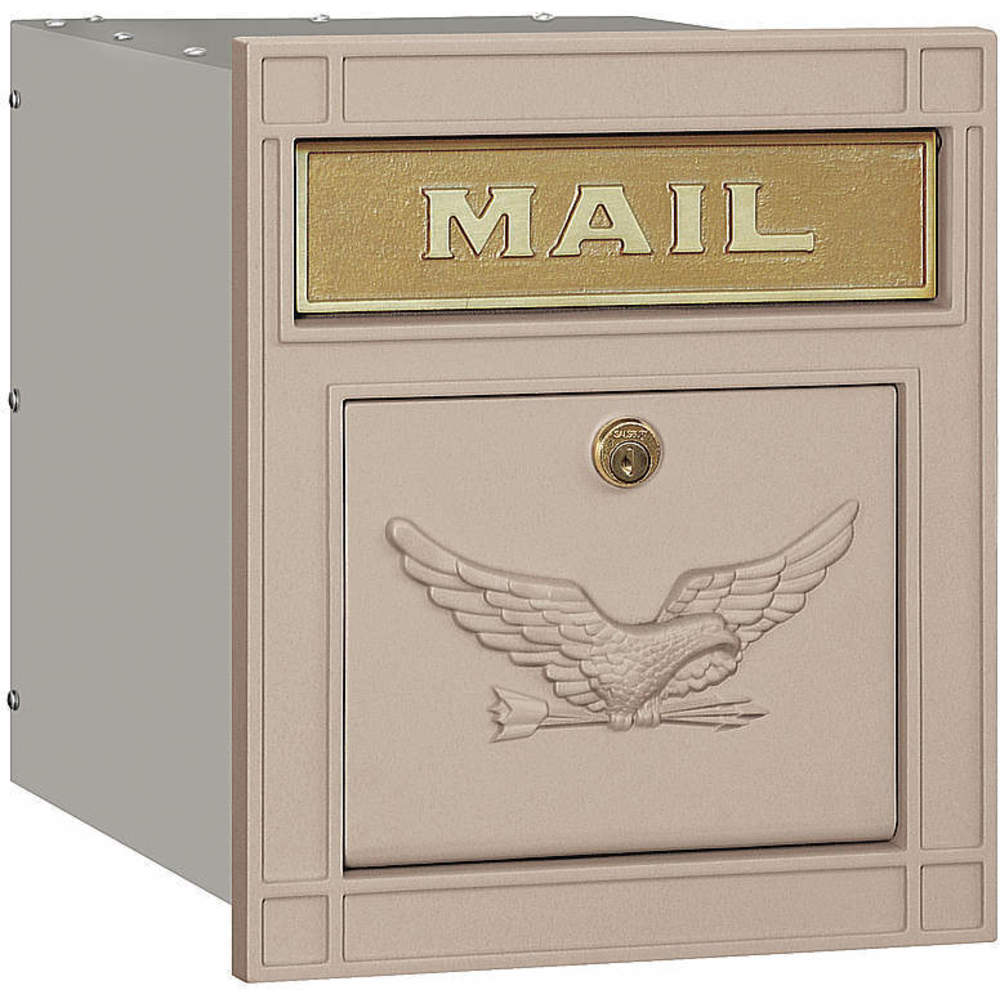 Salsbury Industries 4145E-GRN | 33KT05 | Column Mailbox Eagle Locking Pc Green