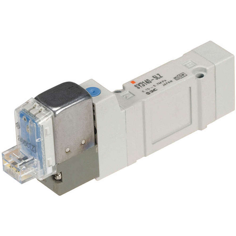 Smc Valves Solenoid Air Control Valve 5-Way, 3-Position