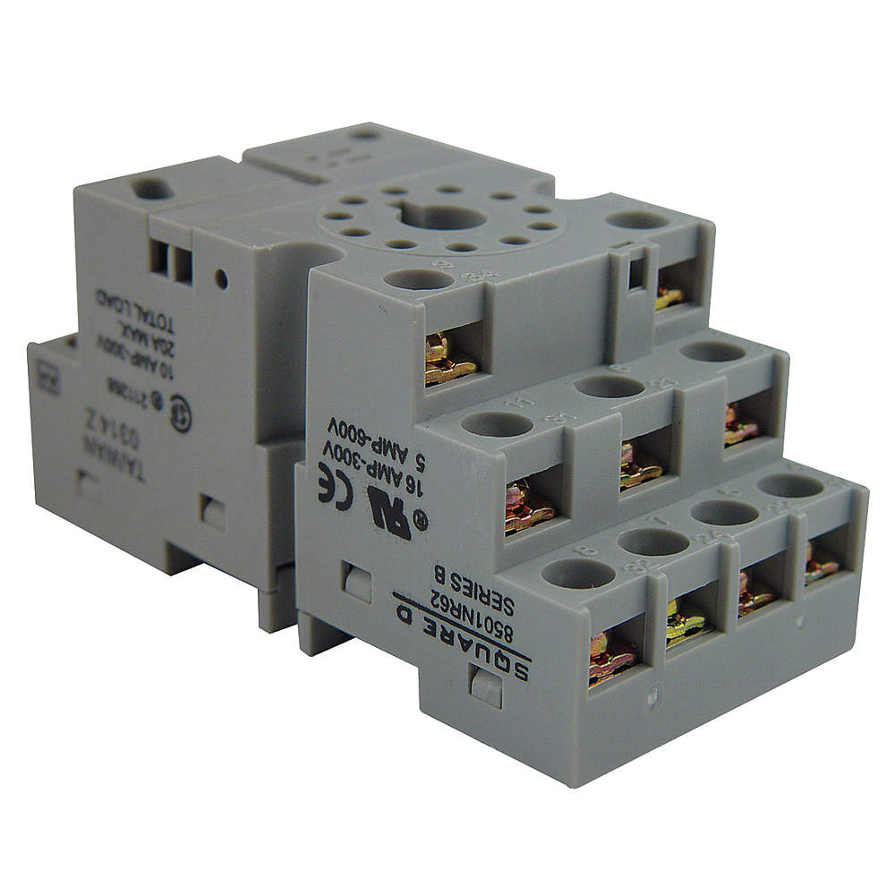 Square D 8501NR45 | Socket 14 Pin Din Rail/screw 300vac 10a | 2DT97 ...