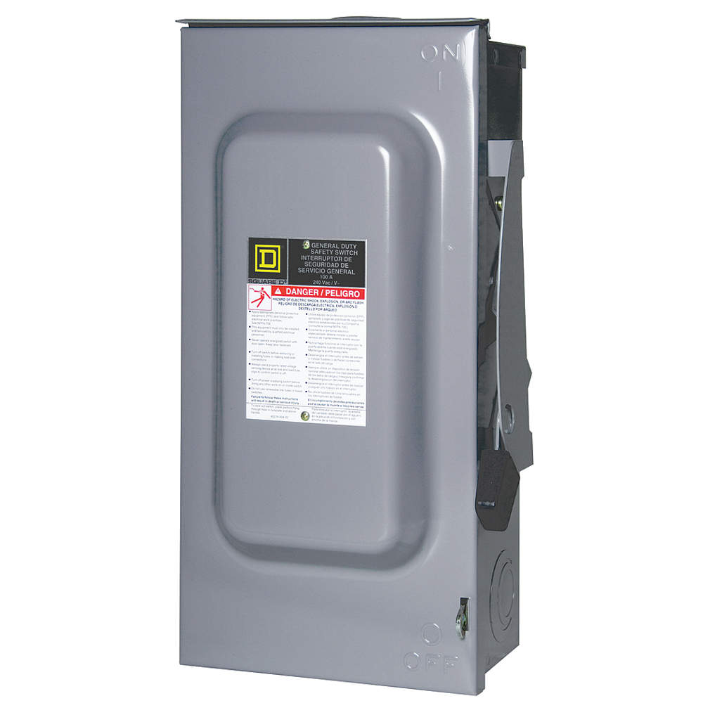 Square D DU324RB | 2CL87 | Safety Switch 240VAC 3PST 200 Amps AC ...