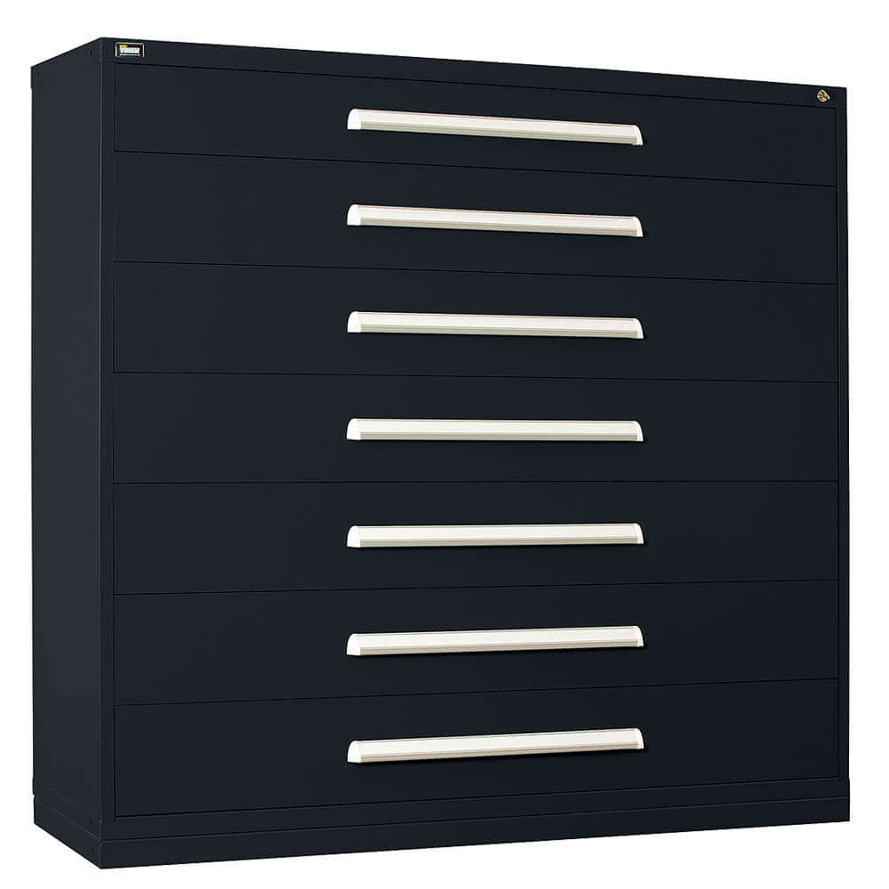 Stanley Vidmar RP3543ALBK | 12C789 | Modular Drawer Cabinet 59 Inch H ...