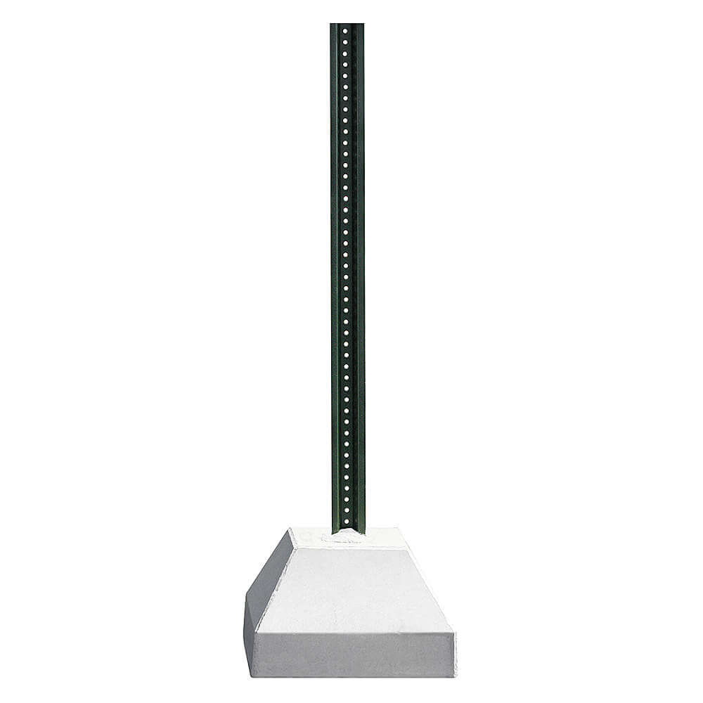 Tapco 373-00888 | 35ZP17 | Sign Post U-Channel 250 lbs Concrete Base ...