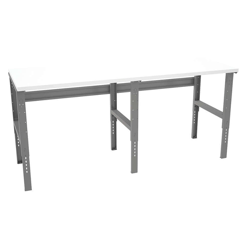 Tennsco WBA-1-3060SHB | Workbench 30 Inch Depth 2500 lbs Adjustable ...